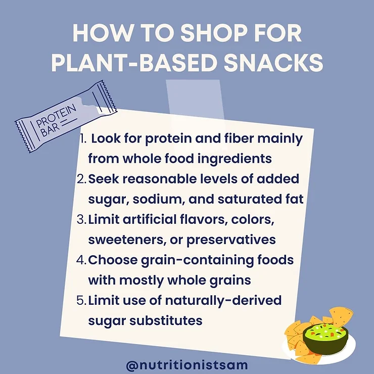27 Healthy Plant-Based Snacks (Store-Bought and Homemade Ideas ...