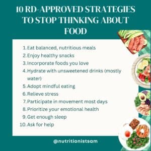 How to Stop Thinking About Food and Regain Control - Samantha Cassetty ...